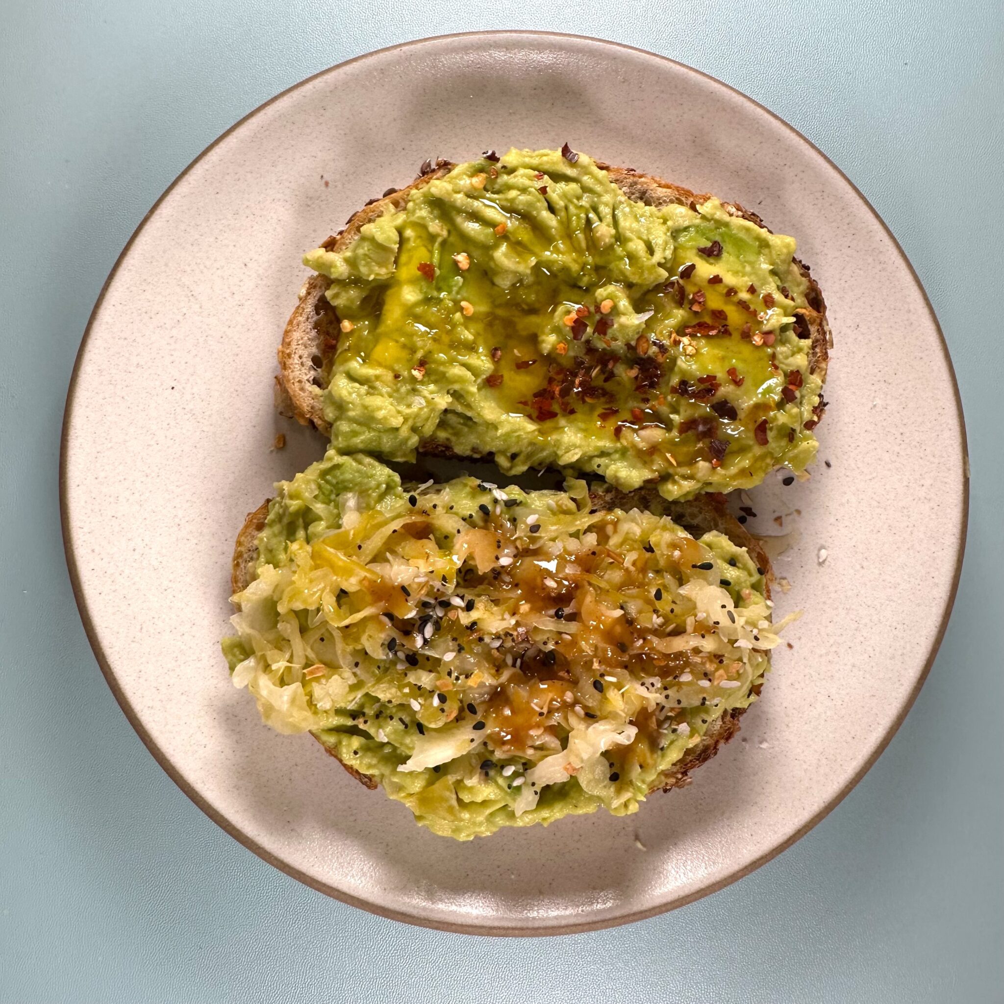 Avocado Bean Toast - Plant Forward Sabrina